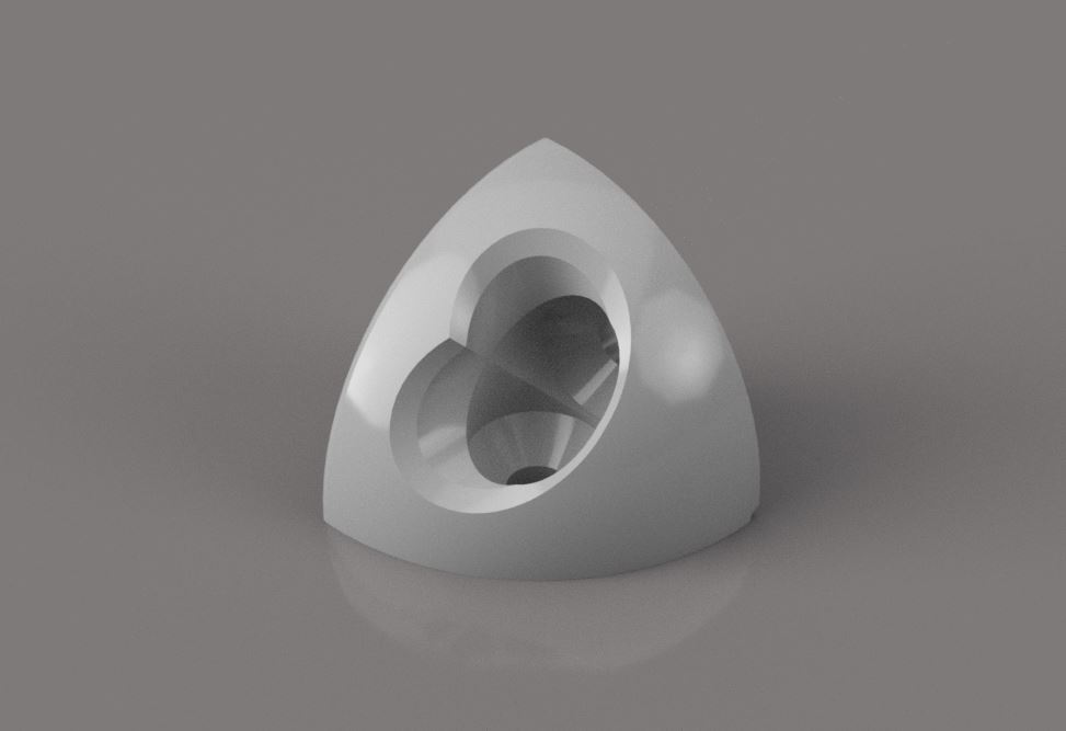 90 degree Angle Corner Connector for Alu_Profile 2020 One Side Rounded ...