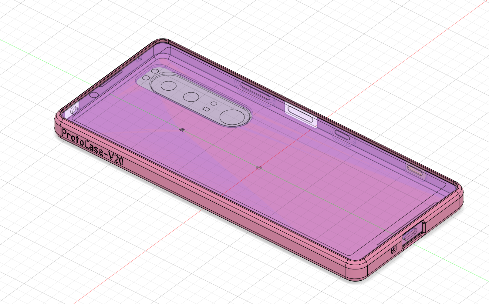 Sony Xperia 1-III TPU Case & CAD Model by Waschtl | Download free STL ...