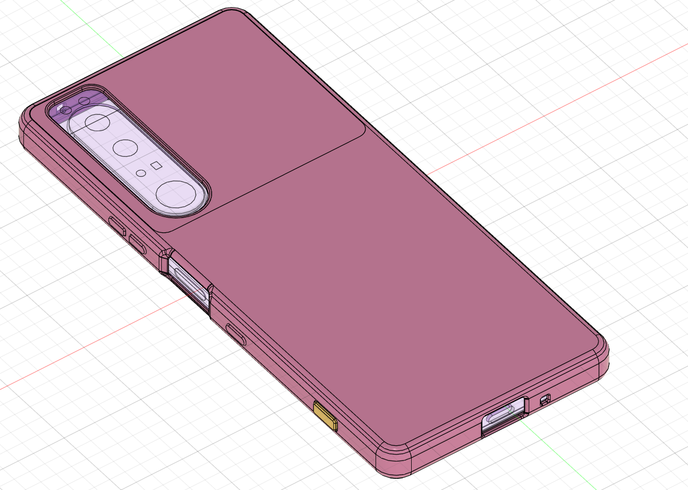 Sony Xperia 1-III TPU Case & CAD Model by Waschtl | Download free STL ...