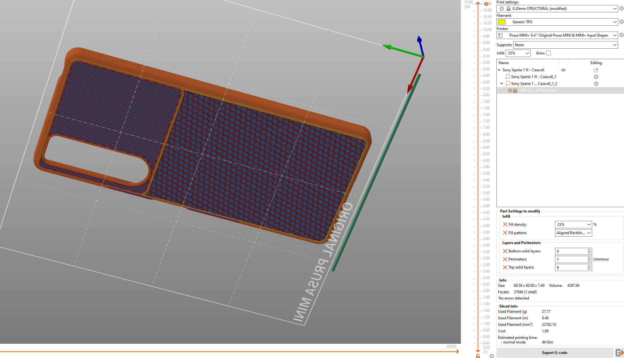 Sony Xperia 1-III TPU Case & CAD Model by Waschtl | Download free STL ...