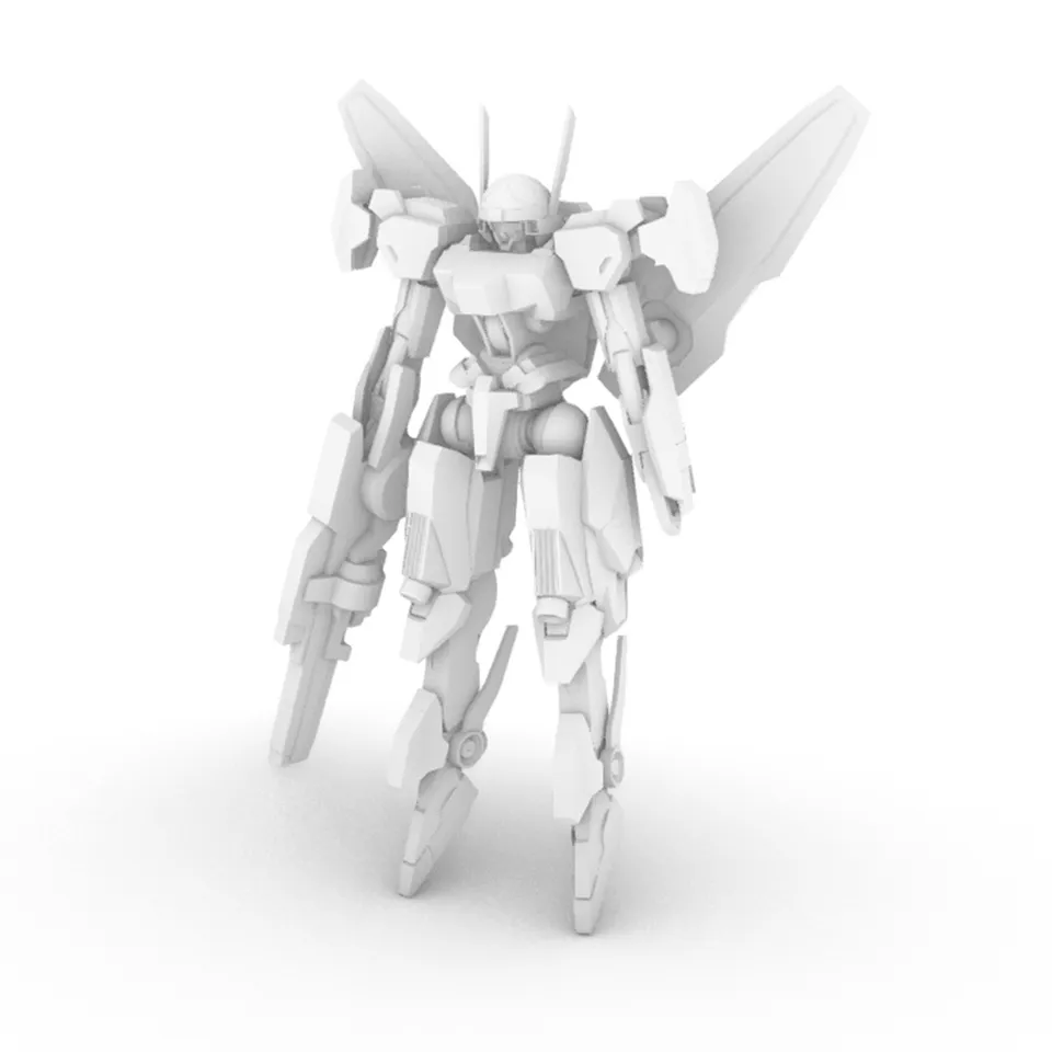 GUNDAM THE WITCH FROM MERCURY : GUNDNODE節點機 by HAMR | Download free STL ...