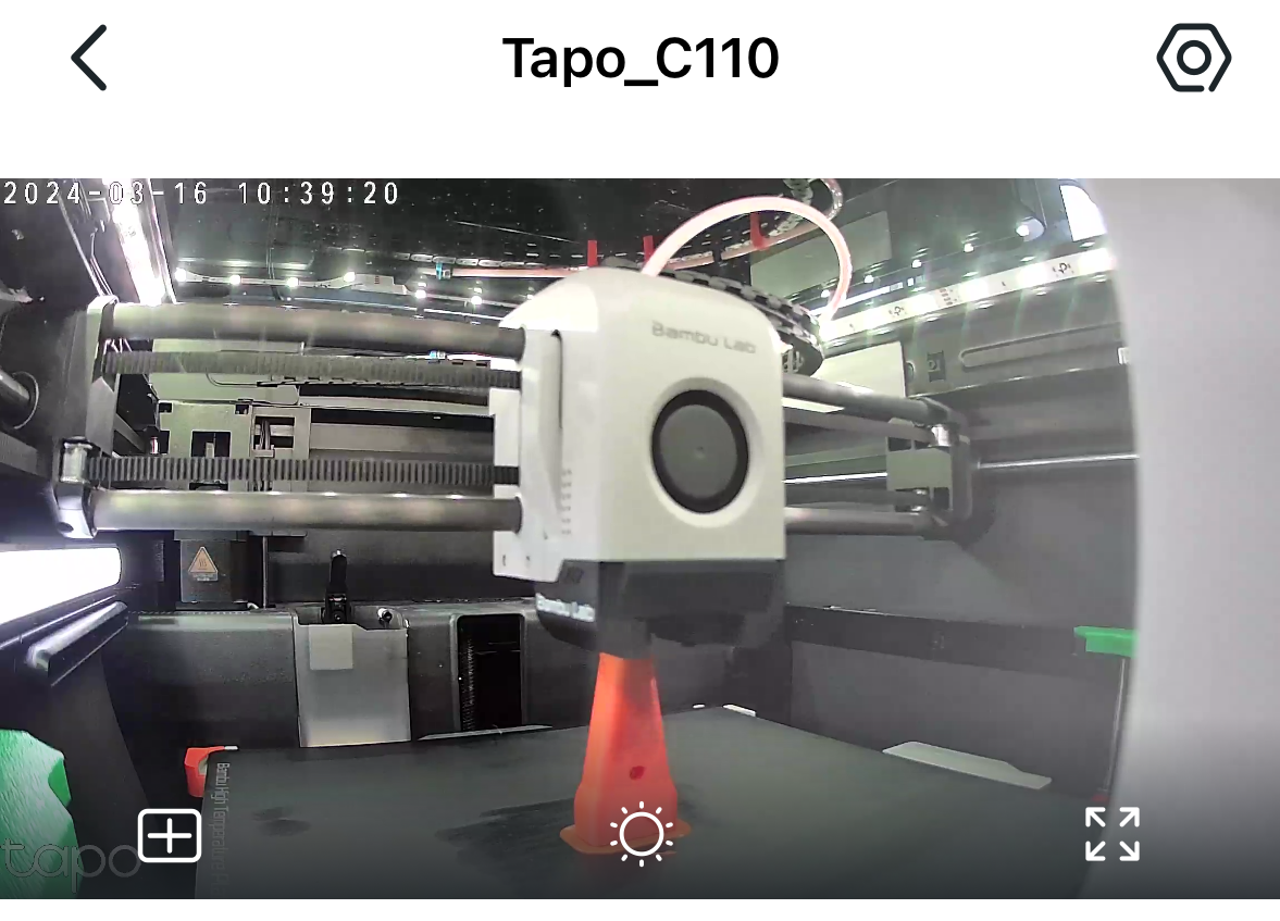 TPLink Tapo C110 Camera Mount -- Bambu Lab X1C/P1S by Tiffi226 ...