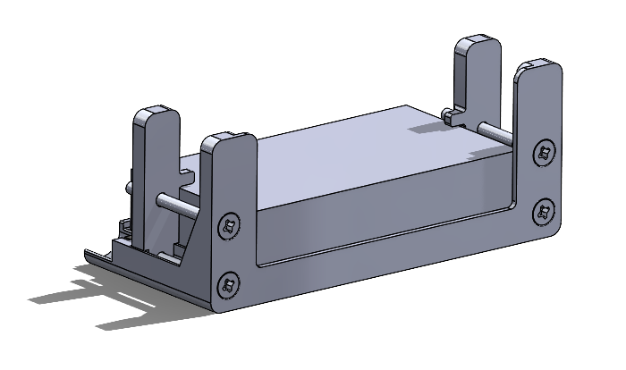4H KVM monitor clamp by Ivan Poser | Download free STL model ...