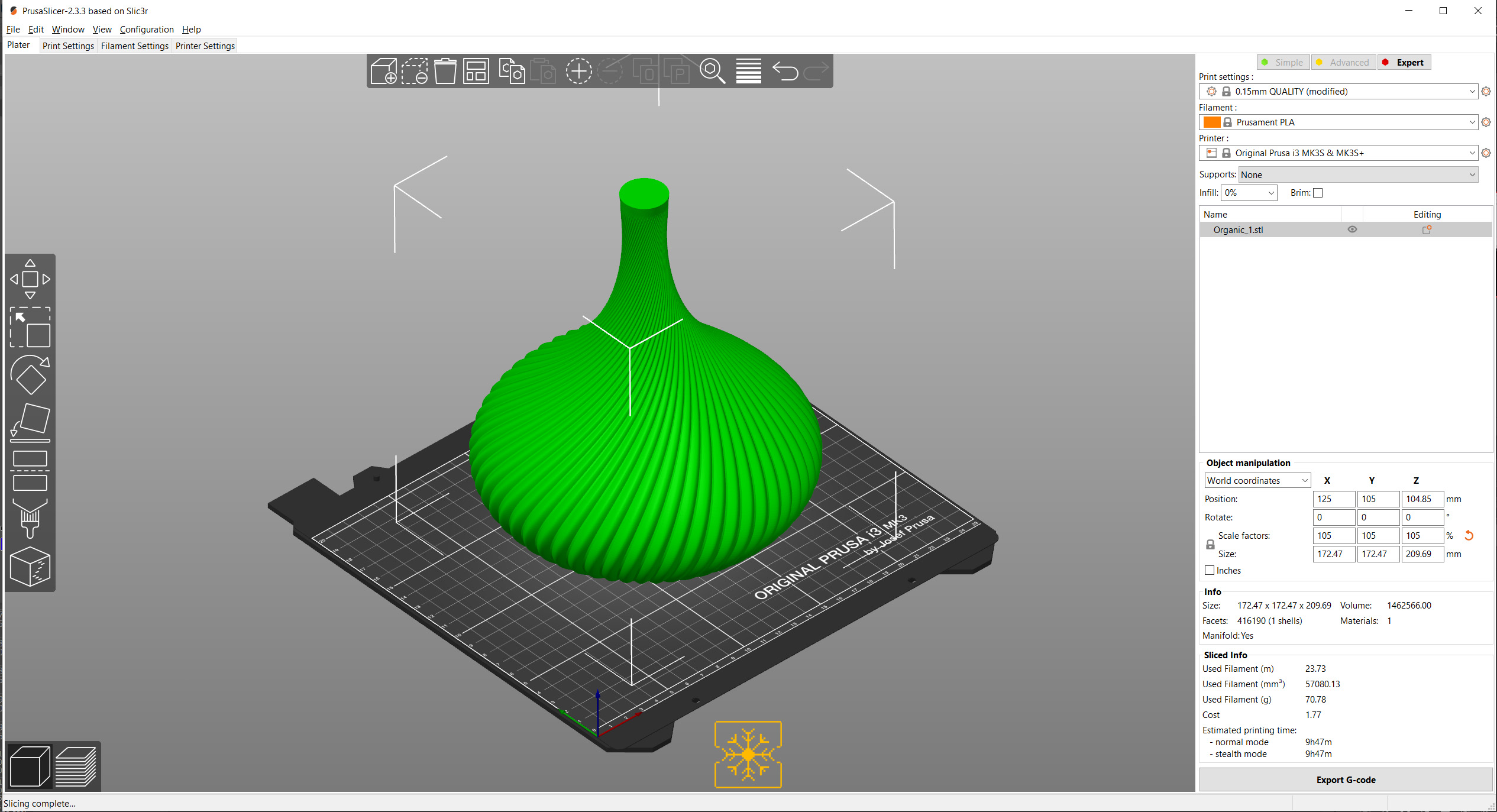Freezing Pixels - Organic Vase .02 by FreezingPixels | Download free ...