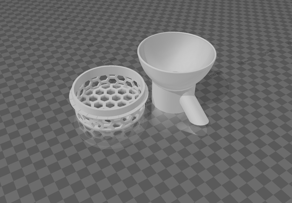 Cup Drain for Side of Sink by lusciouslou | Download free STL model | Printables.com