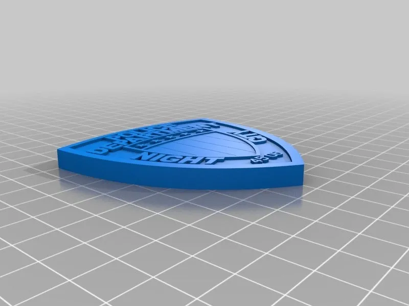 Cyberpunk 2077 police badge by DiPT | Download free STL model ...