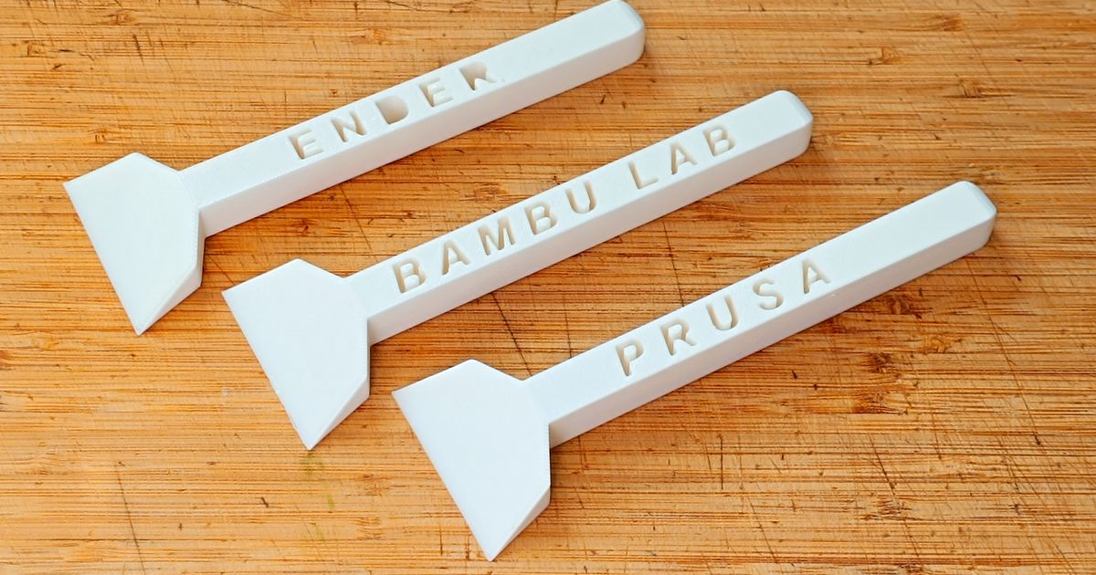 Scraper - Printers Brand scraper by Pyciu | Download free STL model ...