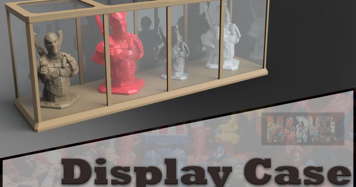 Stackable Display Case by Warlogh | Download free STL model ...