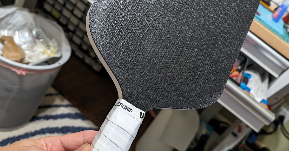 Pickleball Paddle "3dP Klapper" Full Size by Long | Download free STL ...