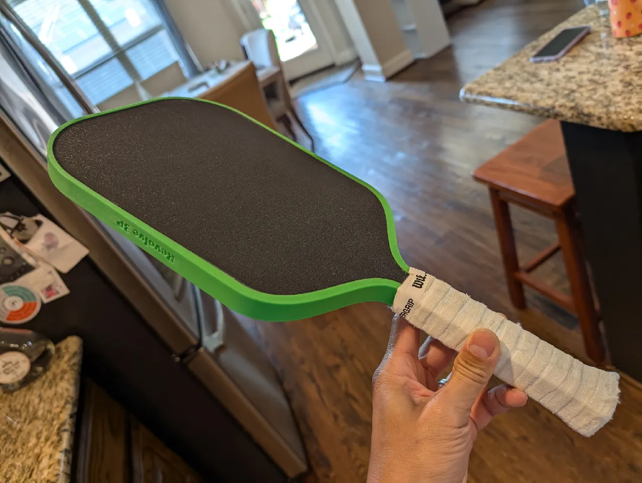 Better Printed Pickleball Paddle - "Revolve 3P" - v4 by Long | Download ...