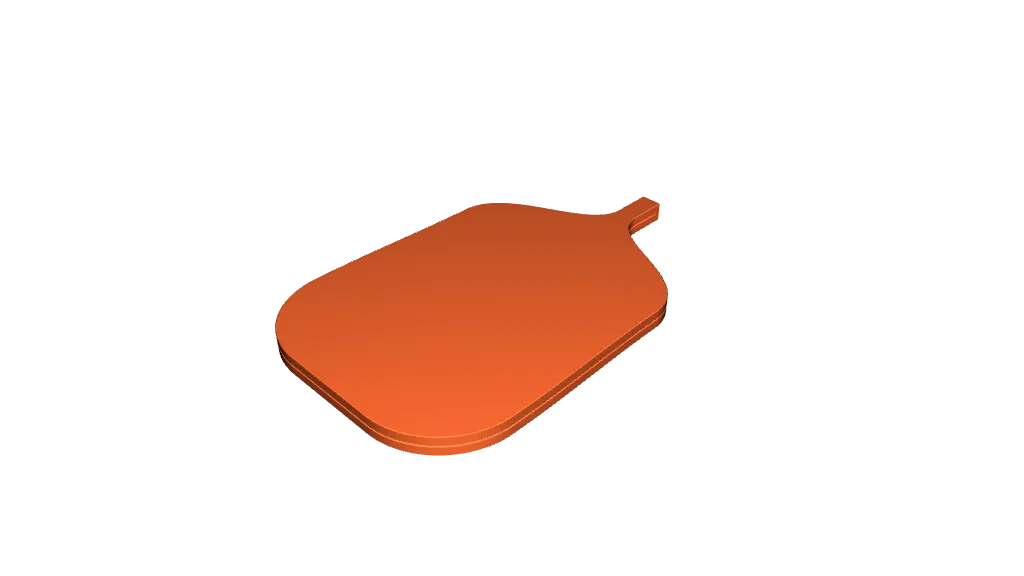 Better Printed Pickleball Paddle - "Revolve 3P" - v4 by Long | Download ...