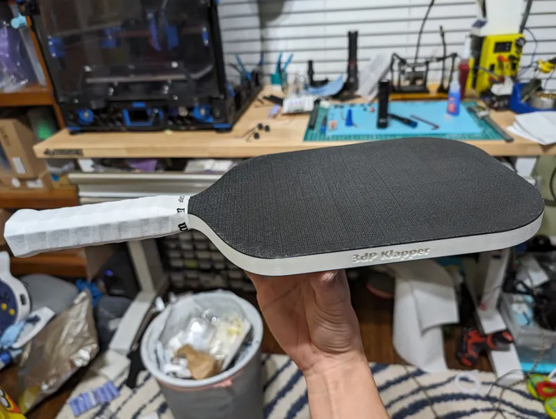 Better Printed Pickleball Paddle - "Revolve 3P" - v4 by Long | Download ...