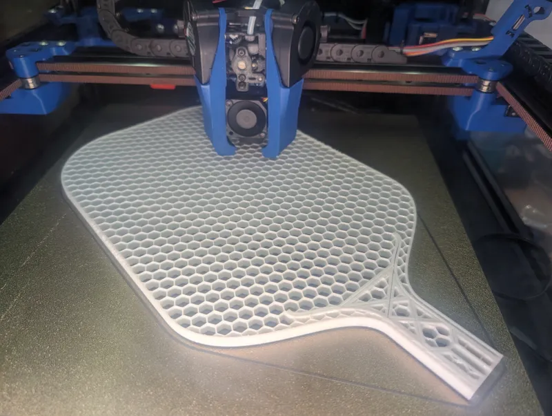 Better Printed Pickleball Paddle - "Revolve 3P" - v4 by Long | Download ...