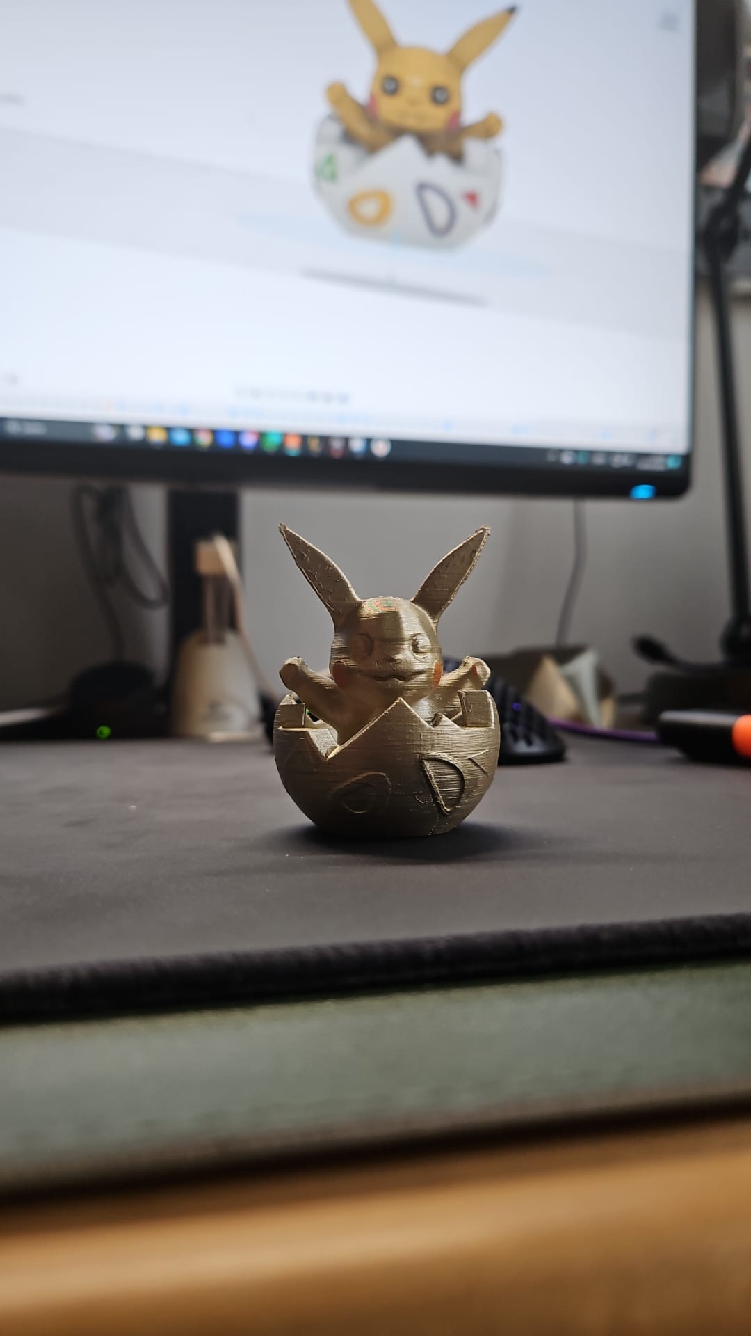 Happy Easter Pikachu by Tortel3D | Download free STL model | Printables.com