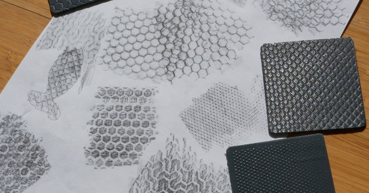 rubbing pattern by Jack | Download free STL model | Printables.com