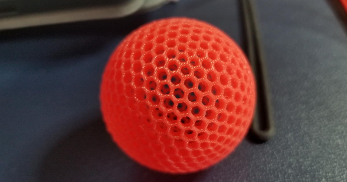 "Airless" Ping Pong Ball - Table Tennis Ball by shawn.mek | Download free STL model | Printables.com