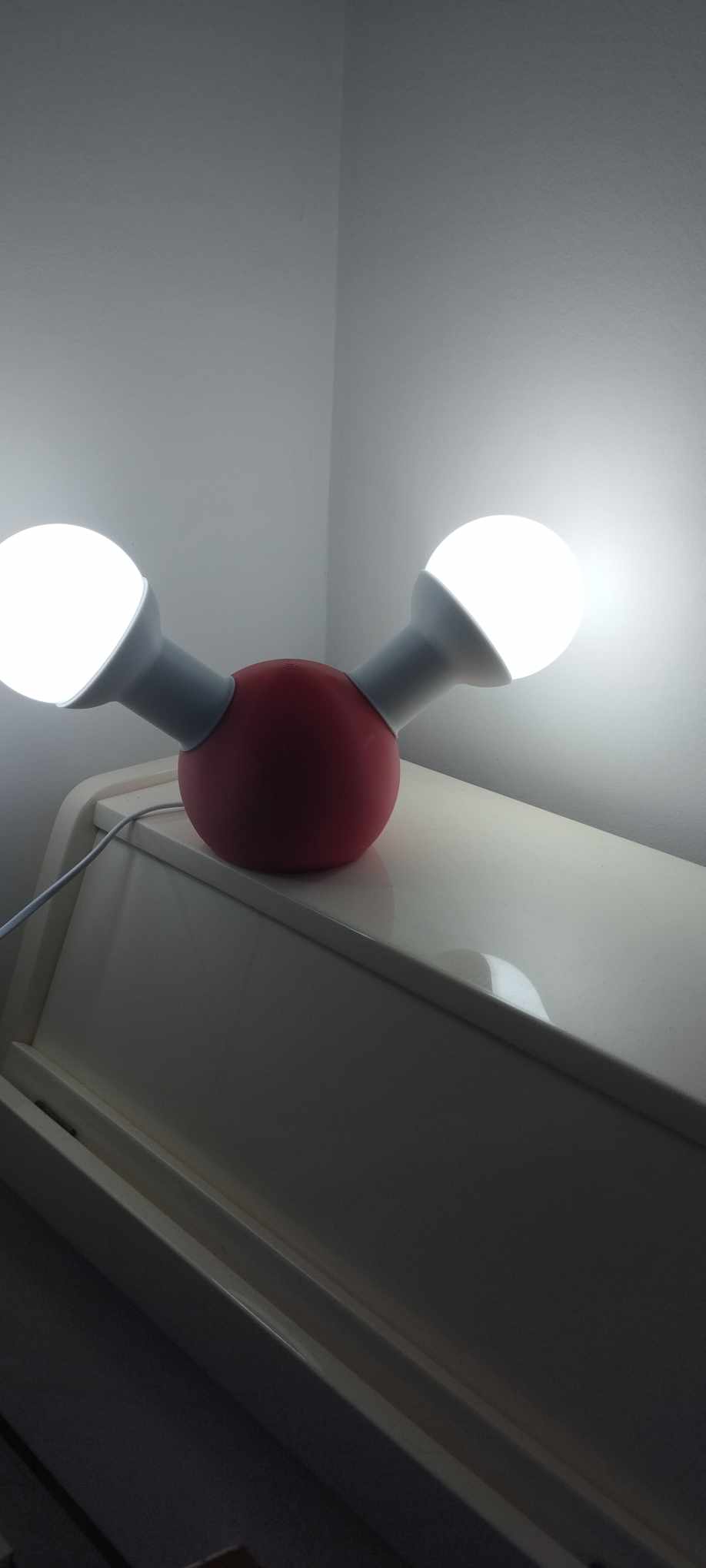 Water molecule shaped lamp by NomeUn | Download free STL model ...