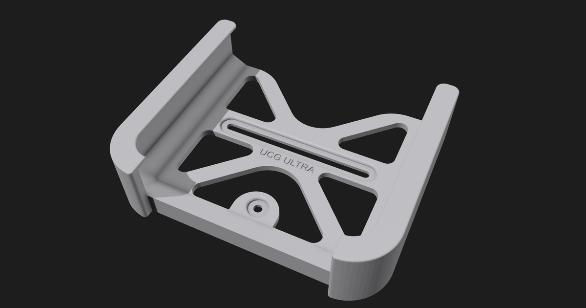 Unifi Cloud Gateway Ultra Wall Mount | UCG Ultra | UCG-Ultra by ScottP ...