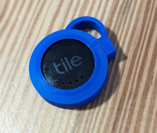 Tile Sticker Keychain Fob by Josh Fulford | Download free STL model ...