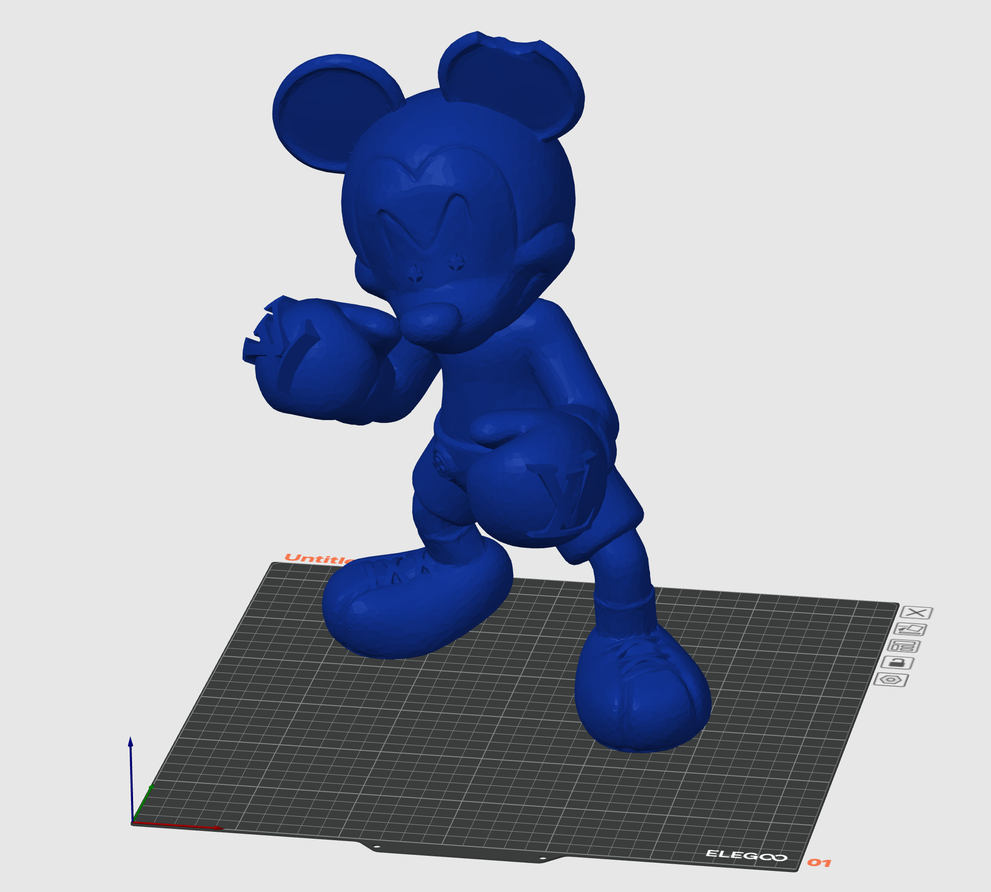 Mickey Mouse Boxe by lizati | Download free STL model | Printables.com