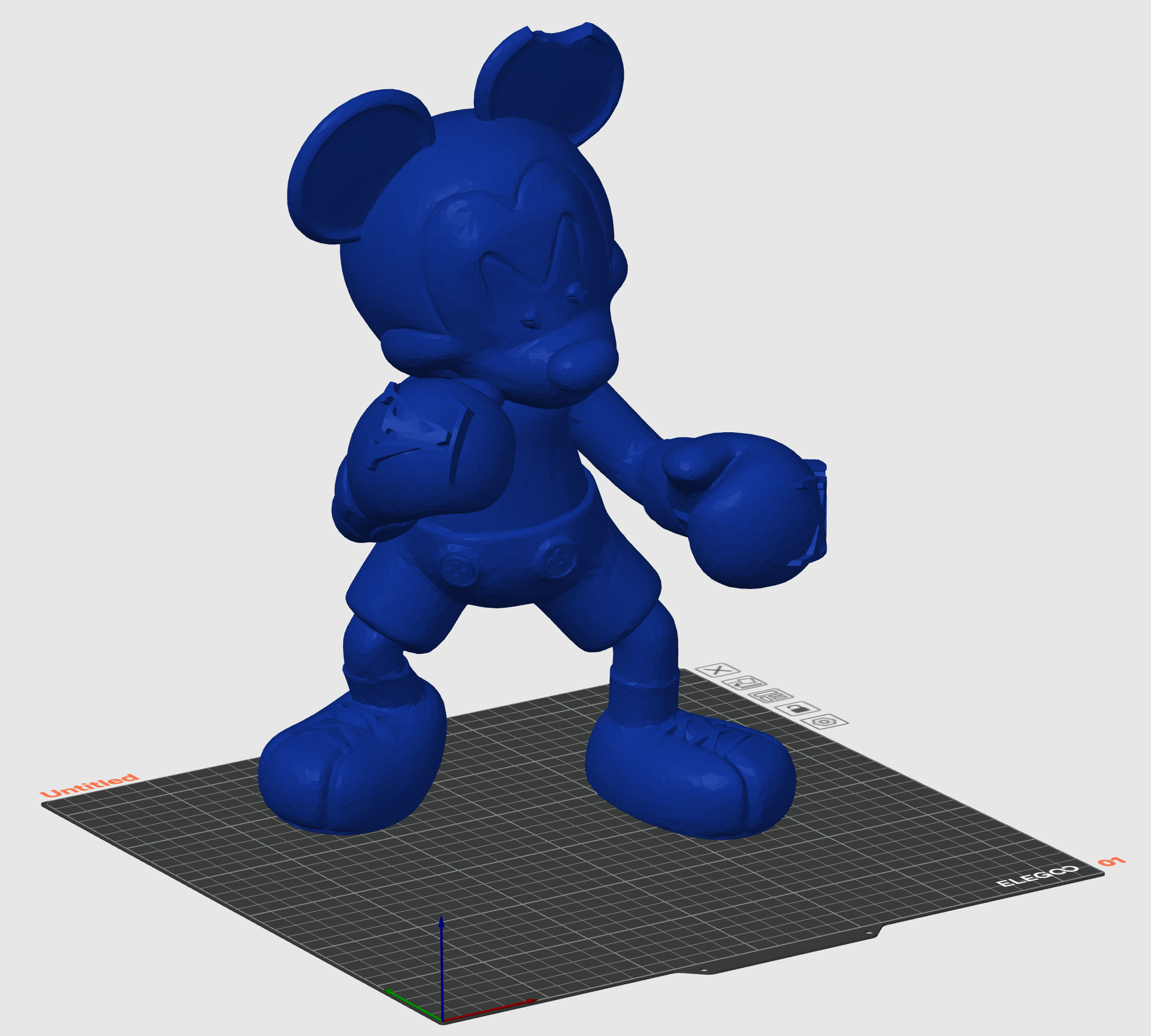 Mickey Mouse Boxe by lizati | Download free STL model | Printables.com