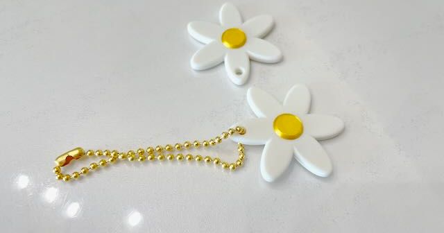 Daisy Keyring - parametric by jaeseopark | Download free STL model ...