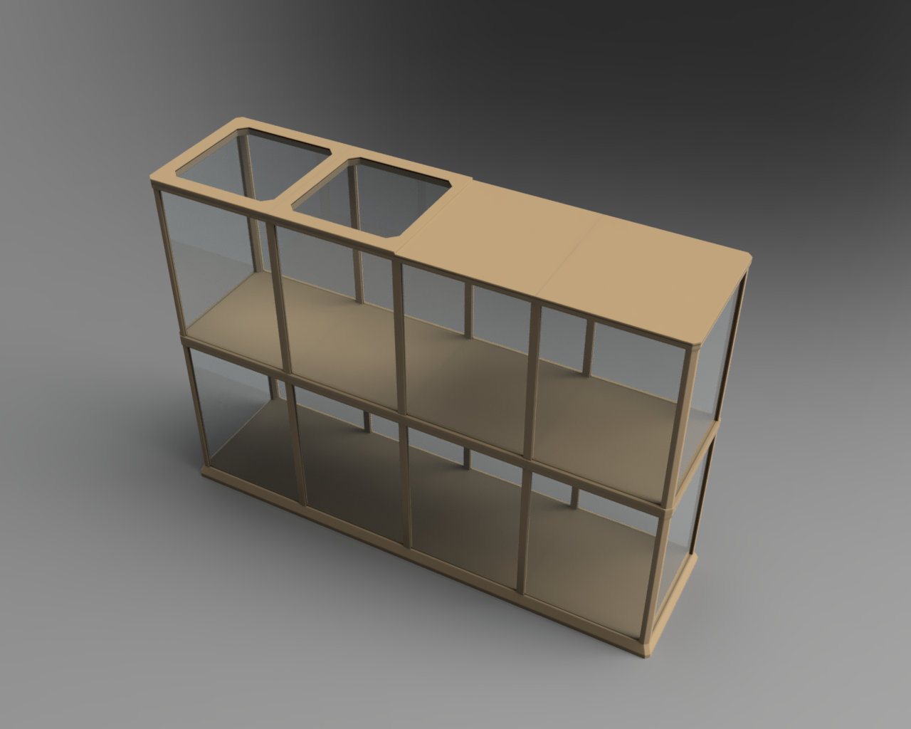 Top Level Addon for Stackable Display Case by Warlogh | Download free ...