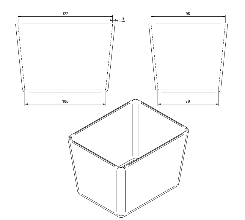 Simple Flower Pot by Jack Whelan | Download free STL model | Printables.com