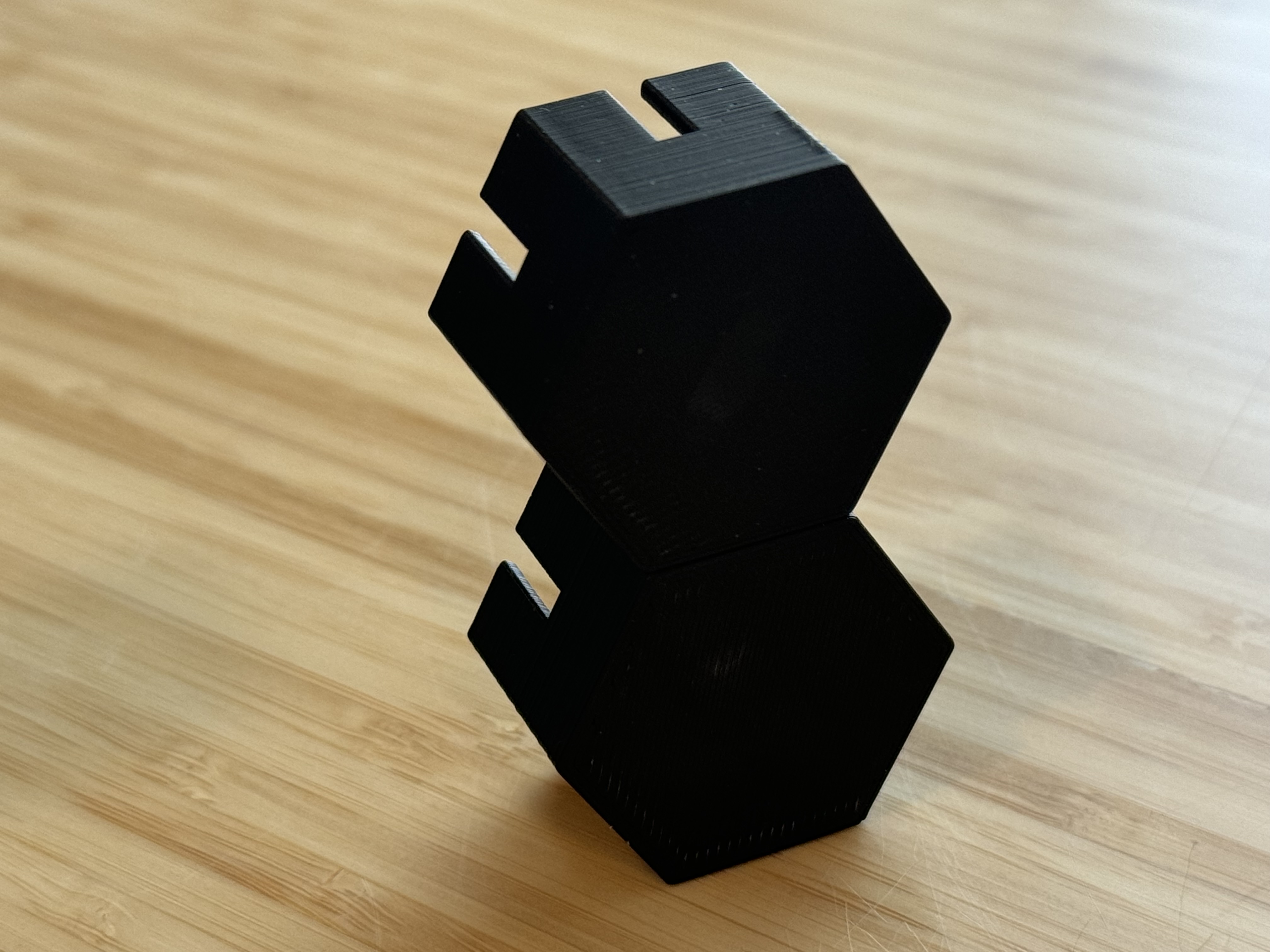 Interlocking Hex Cubes by ryanchakajodda | Download free STL model ...