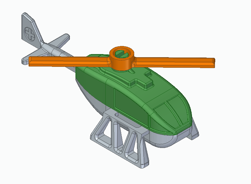 Helicopter Kit Card by drho1337 | Download free STL model | Printables.com