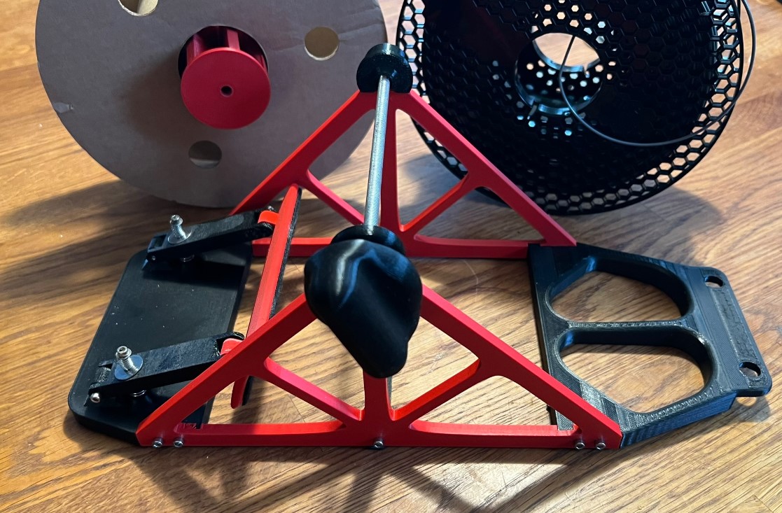 Filamentzuführung für präzisen Filamentspooler / Filament feed for ...