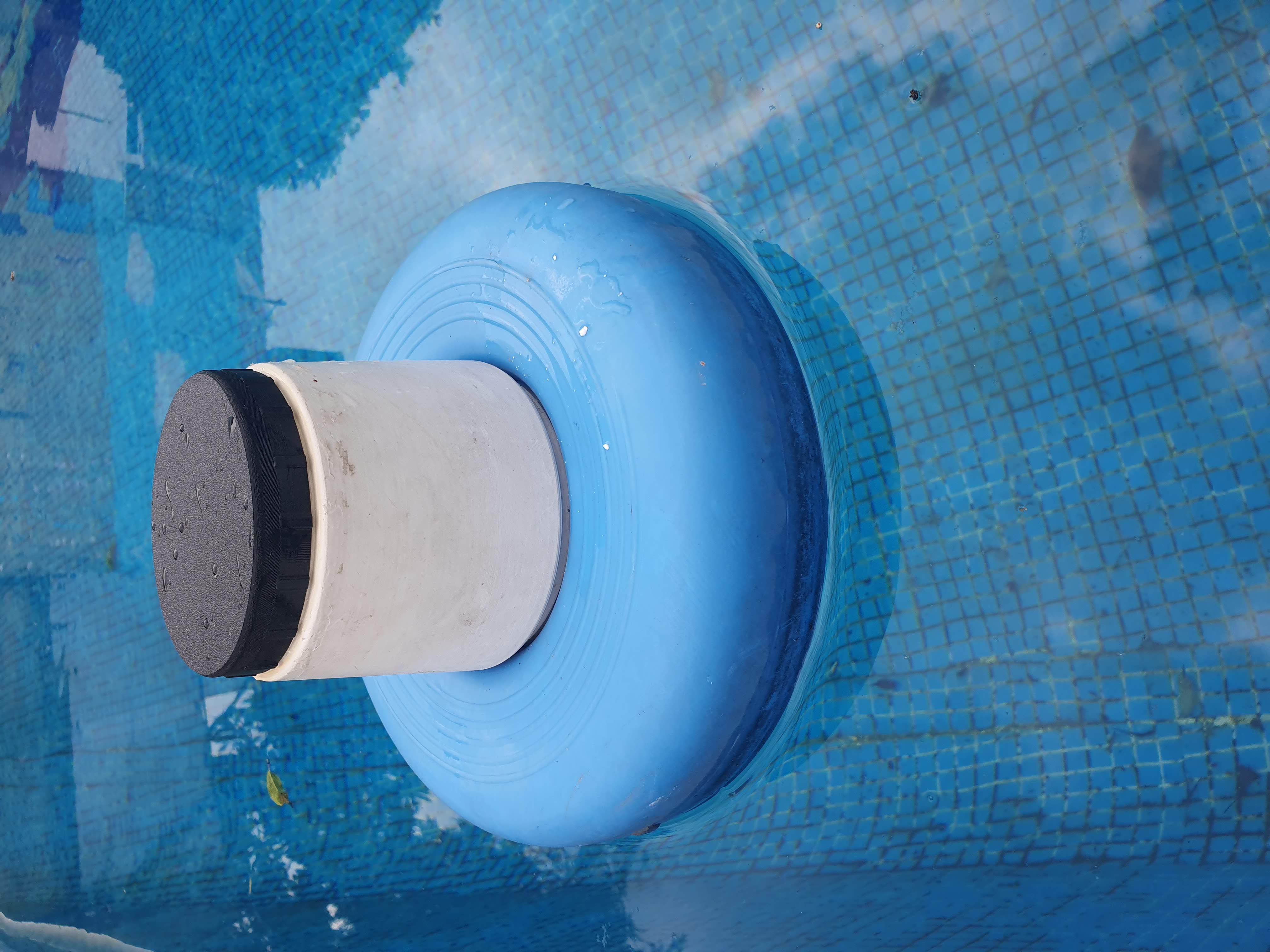 Tapa boya piscina - Pool chlorine buoy cap by Cris | Download free STL ...