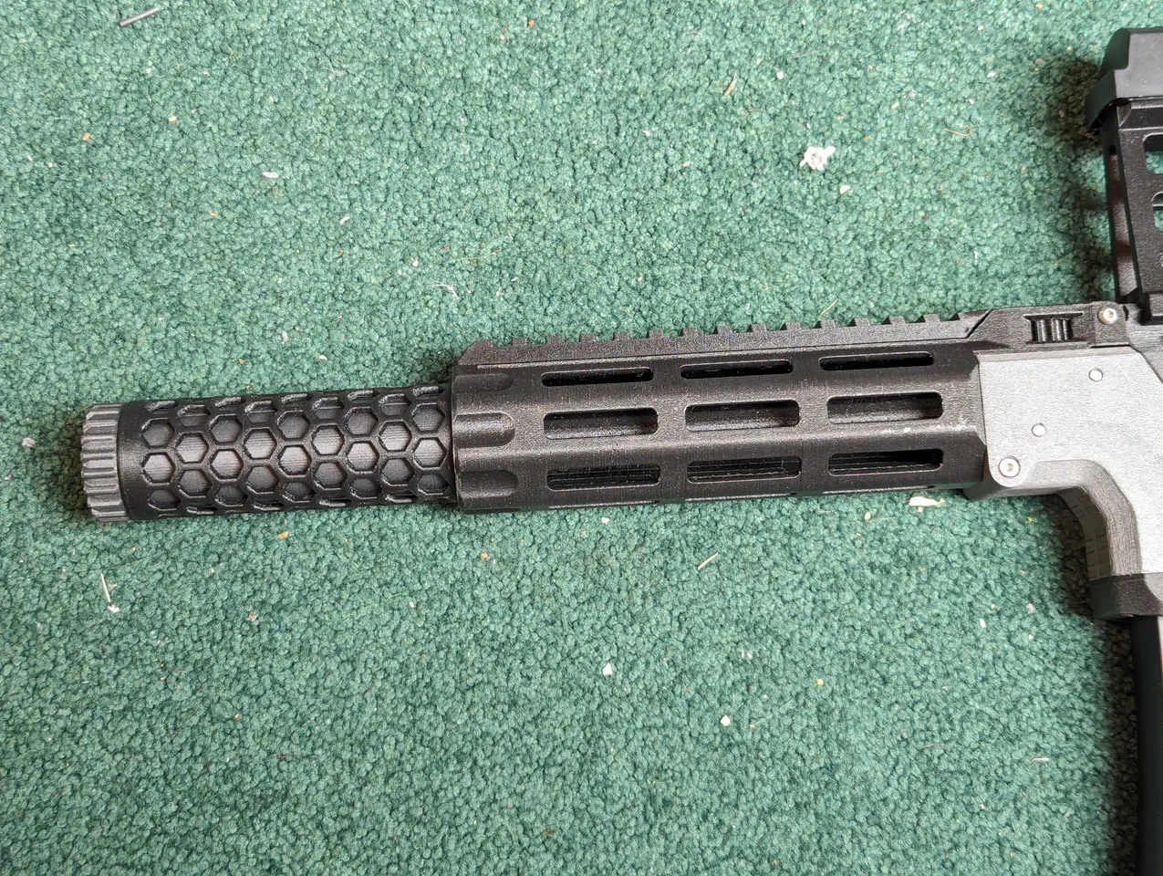 Longer M-Lok Handguard for Mosquito V2 Airsoft Kit by TH1813254617 ...