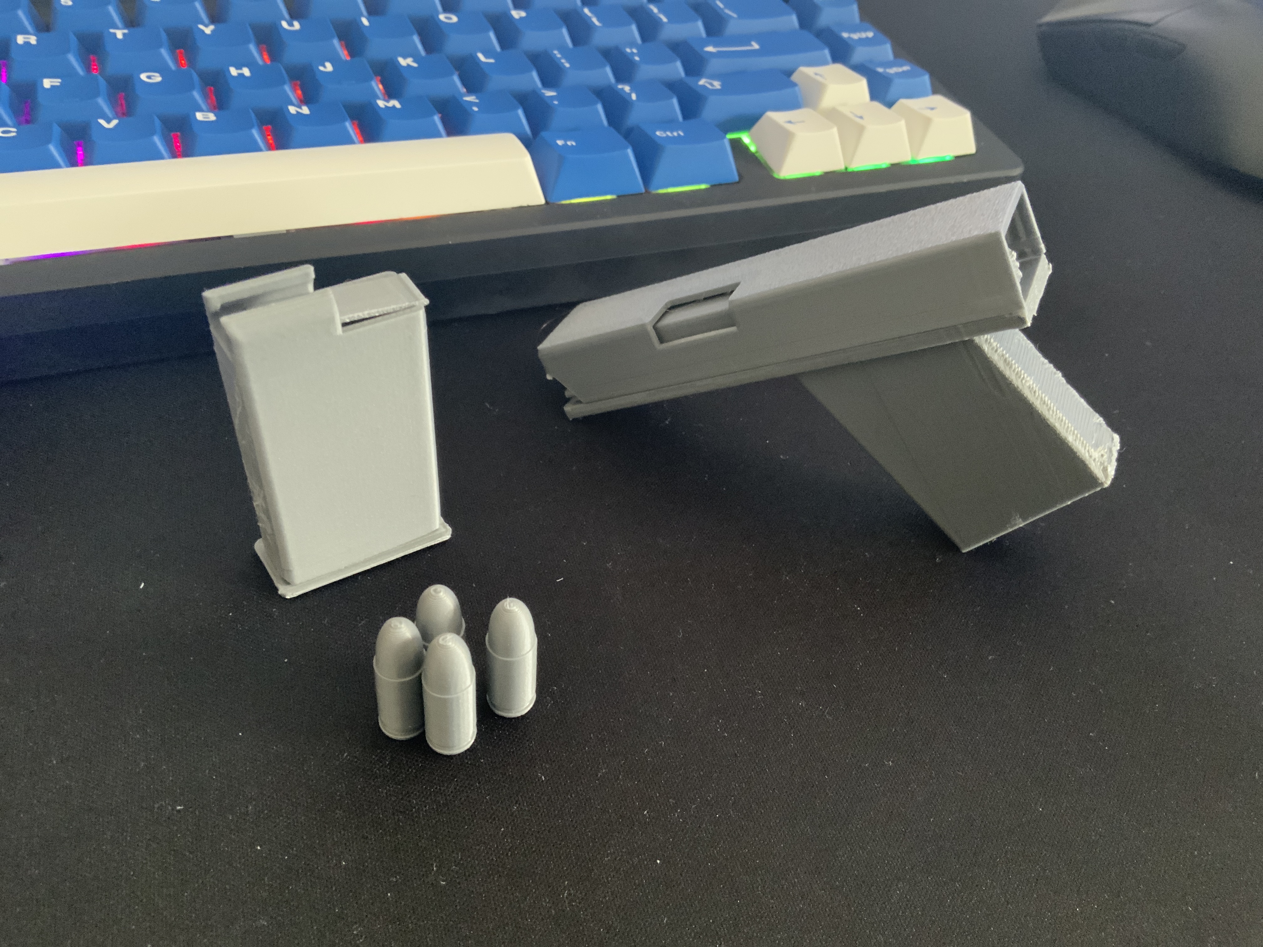Fully 3d Printed Gun With Functioning Mag Does Not Shoot By Cykler