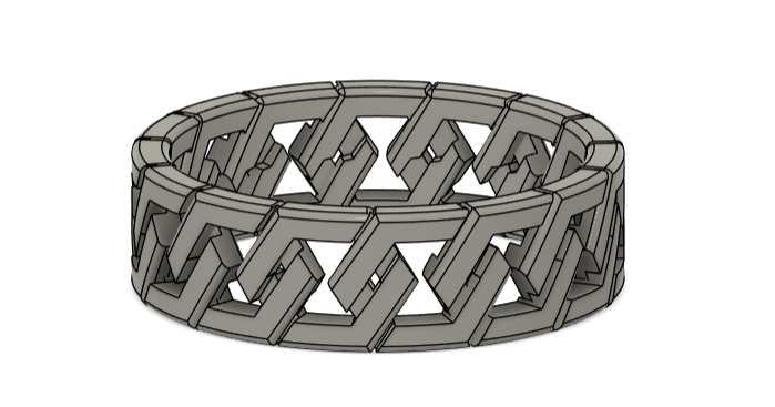Unisex Chain Ring by TheRealRSG | Download free STL model | Printables.com