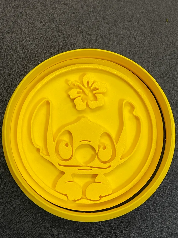 Stitch cookie cutter v3 by Jiří Šimůnek | Download free STL model ...
