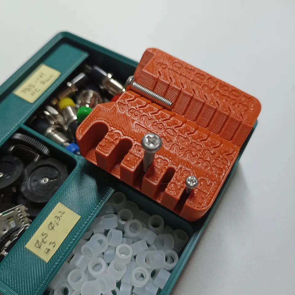 Gridfinity Screw Measure Tool Lite by ivndbt | Download free STL model | Printables.com