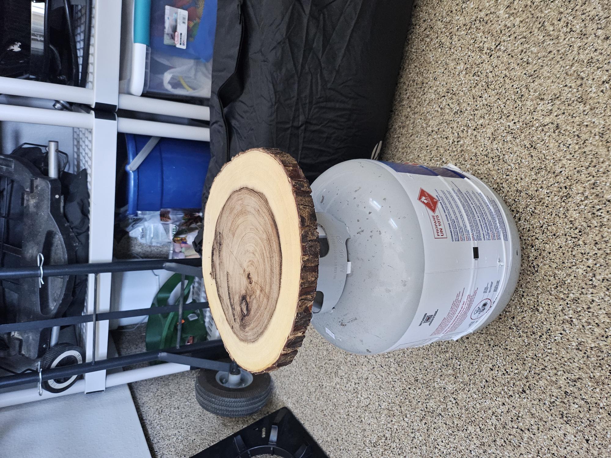 Propane Tank Table Mount by mhparsons | Download free STL model ...