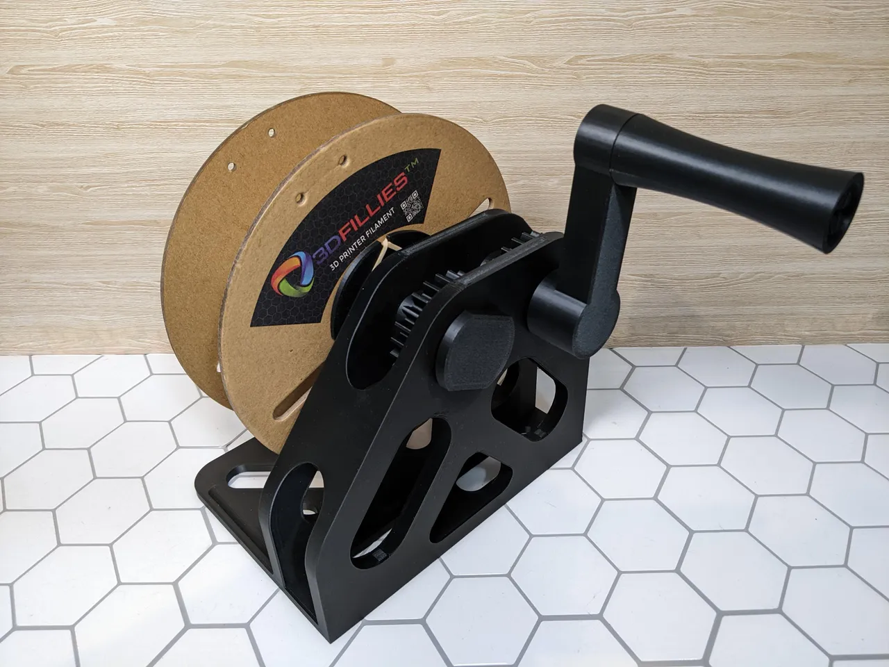 Cantilever Filament Spool Winder (MK2) by Beta Gallagher | Download ...