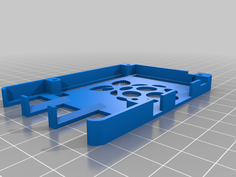 Raspberry Pi HAT case for 3 B+ / 3 B / 2 B by rfinnie | Download free ...