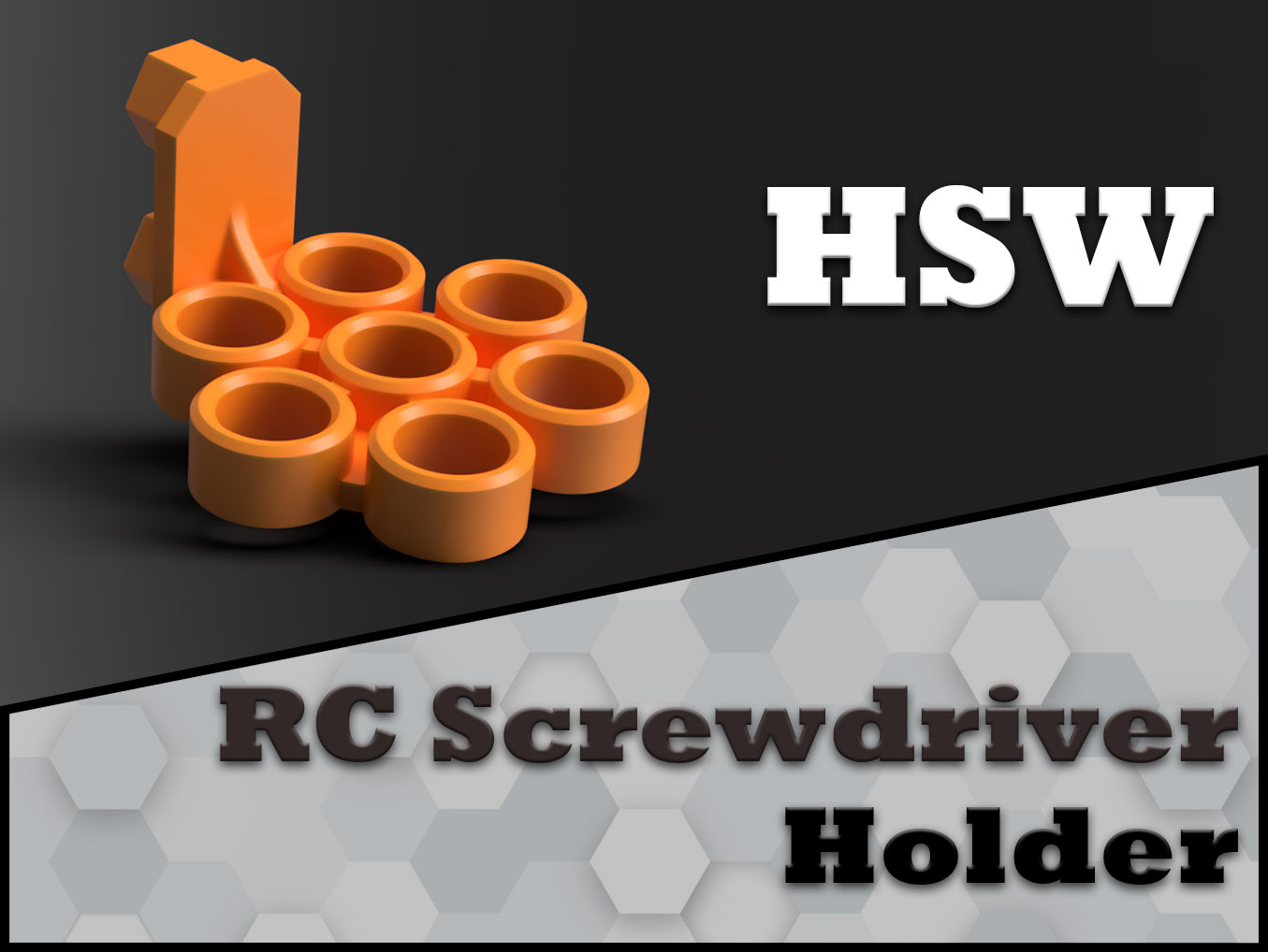RC Screwdriver Holder for HSW by Warlogh | Download free STL model | Printables.com