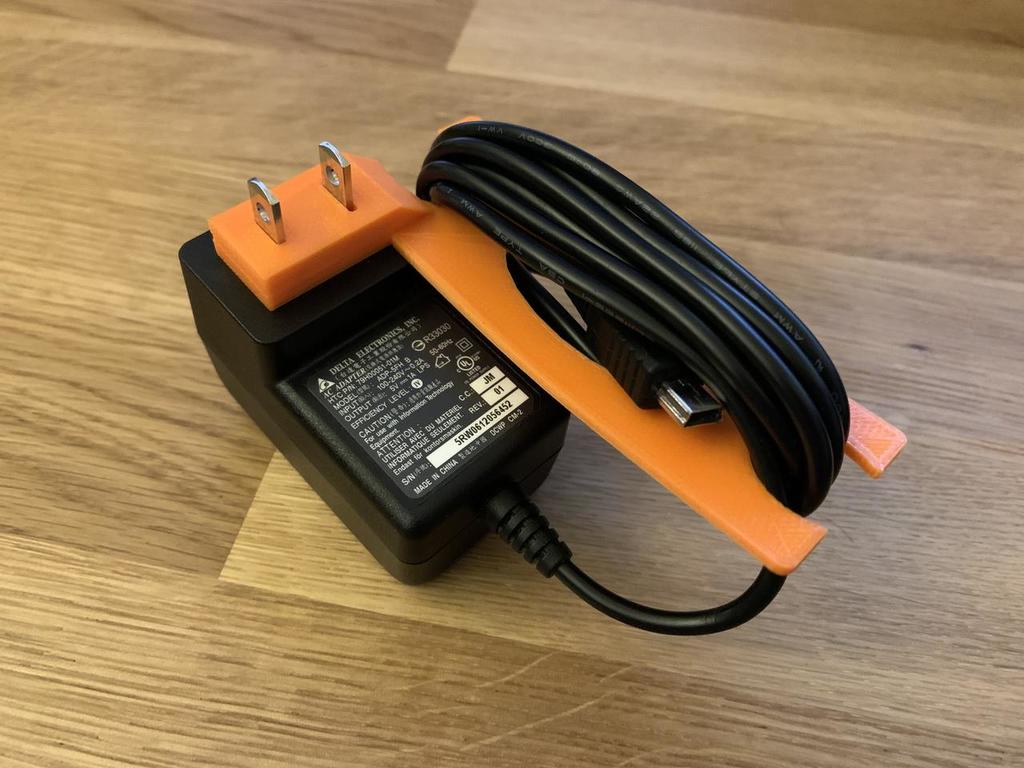Power brick / wall wart cord wrap by rfinnie | Download free STL model ...