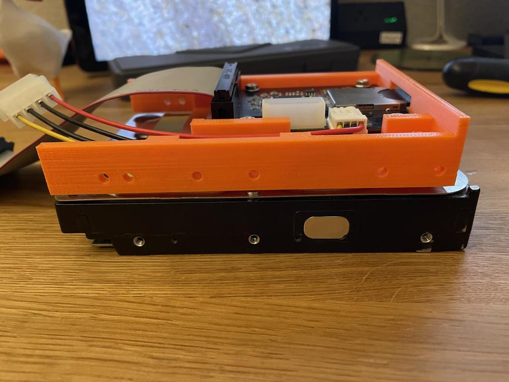 IDE2SD 3.5" enclosure with additional mounting options by rfinnie ...