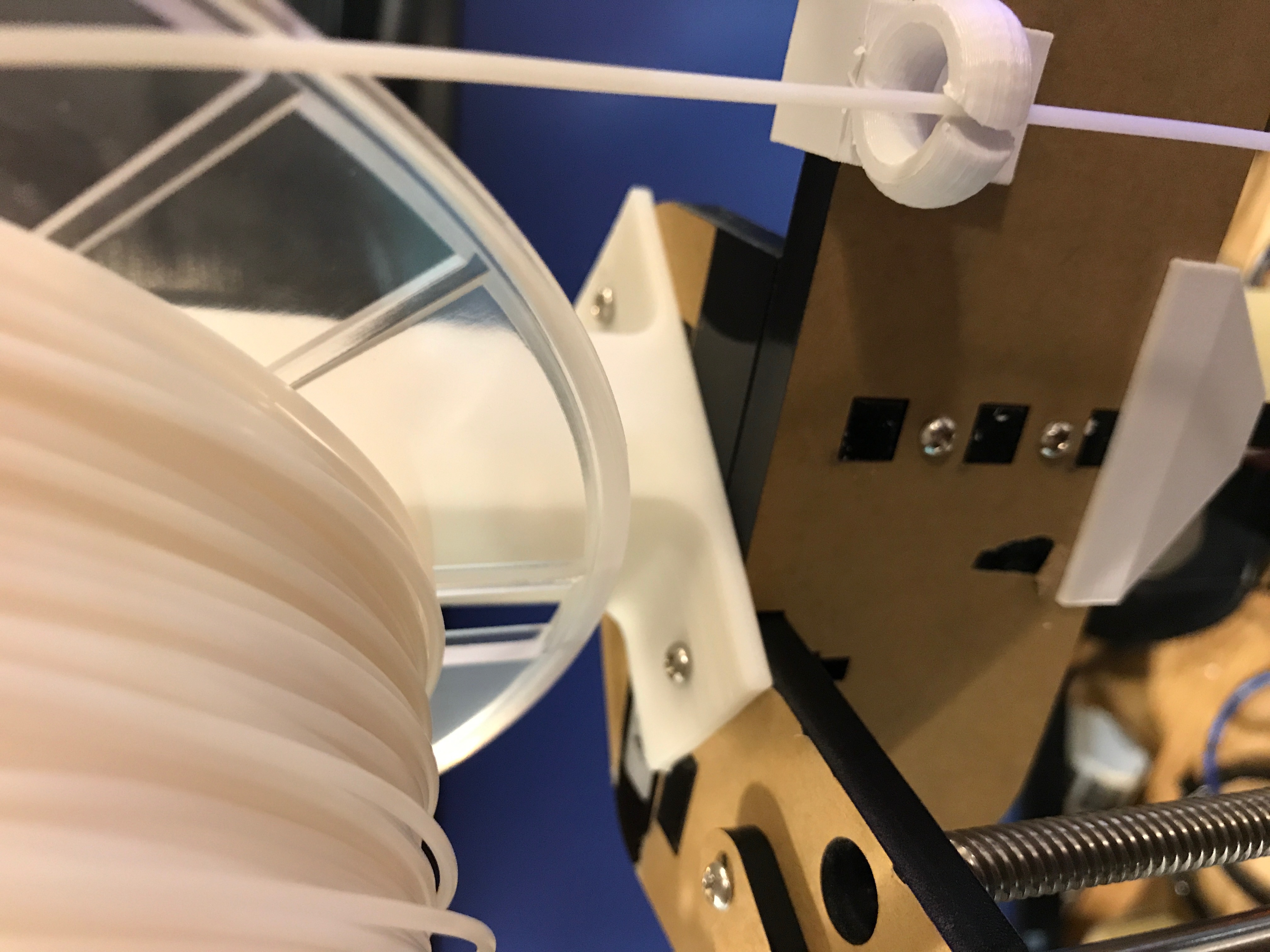 A8 Top Quick change Filament Spool Holder by Bill | Download free STL ...