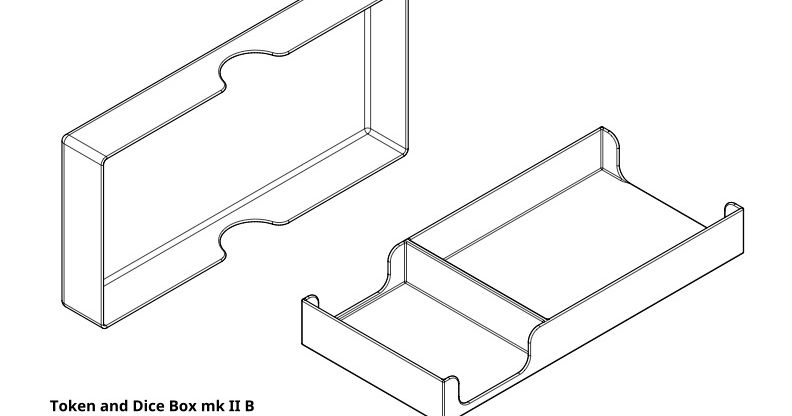 Tokens and Dice Box Mk II by Gillicutty | Download free STL model ...