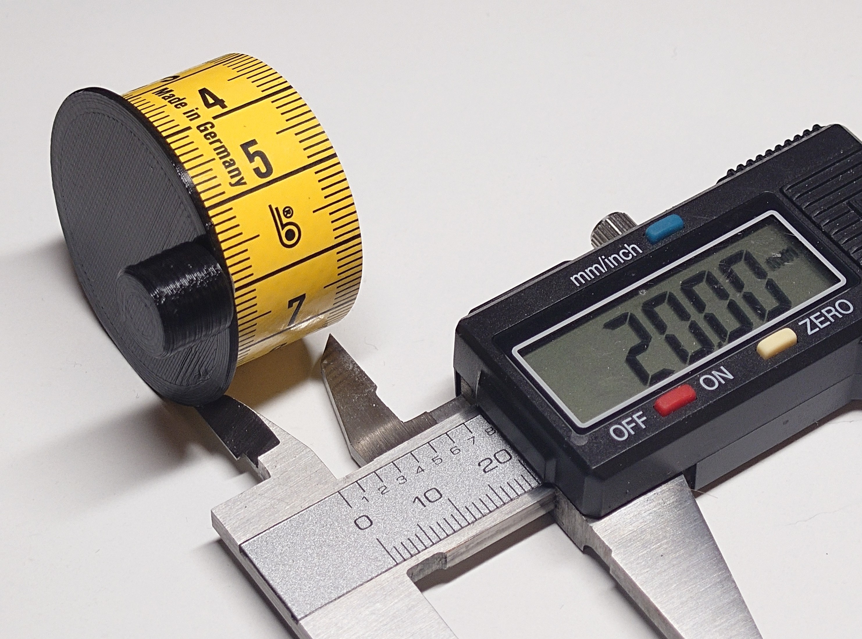 Tape Measure Spooler 20mm by epa720 | Download free STL model ...