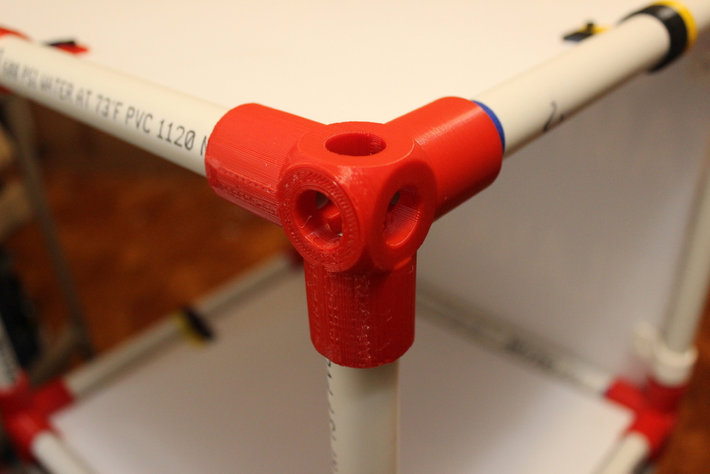 PVC Round Shelf Brackets by 3D-PT | Download free STL model ...