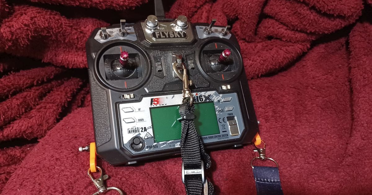 FlySky i6X DIY Harness Clips by Dyne | Download free STL model ...