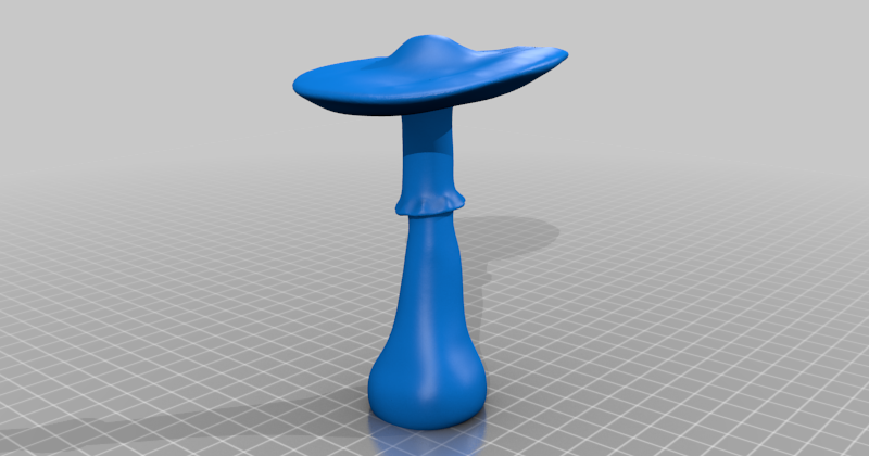 Magical Mushroom 7 by Hypnotic Khaos | Download free STL model ...