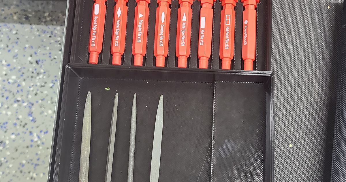 Ares Tool Interchangeable Metal File Storage - Gridfinity by kvn5x4 ...